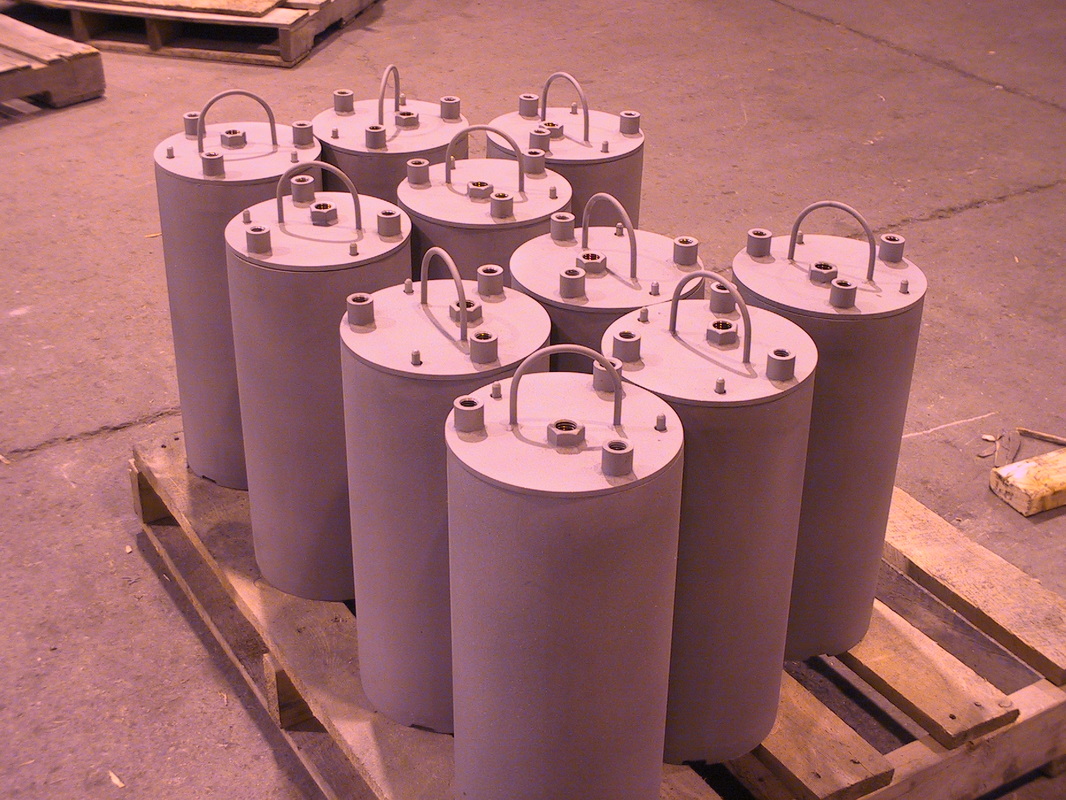 Irradiated Material Bucket / Shield - Dufrane Nuclear