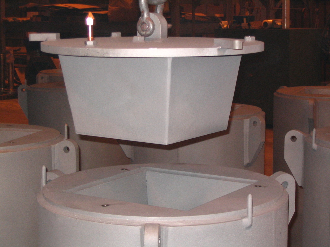 Irradiated Material Bucket / Shield - Dufrane Nuclear